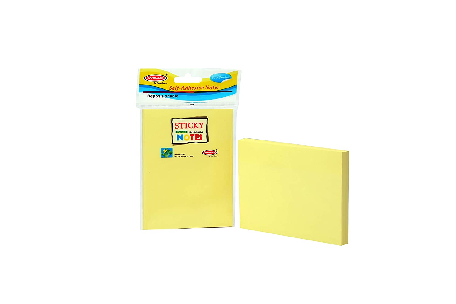 Tie Dye Lounge Wear 3x5 Yellow Sticky Notes - 12 Pack Of Self-Sticking ...
